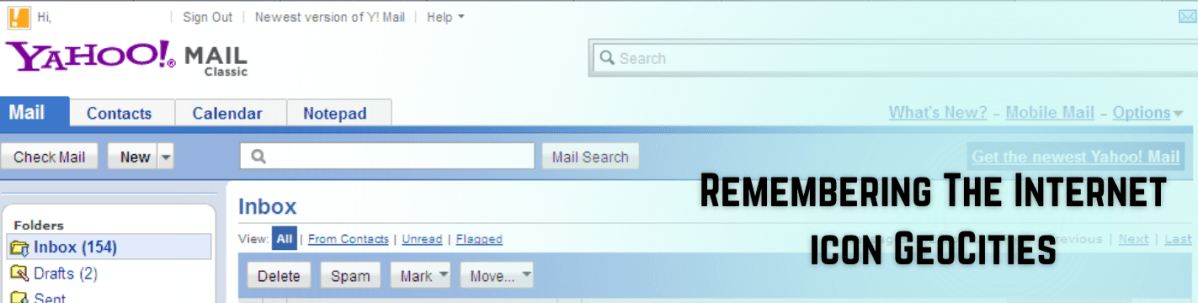 Remembering The Internet icon GeoCities – Ananova