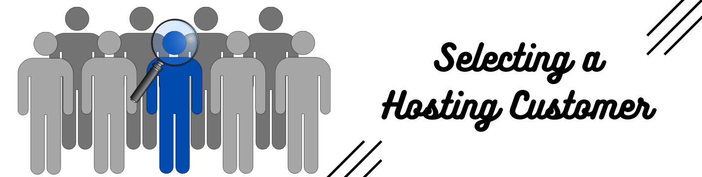 Selecting A Hosting Customer Ananova